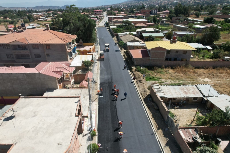 AVANZAN LOS TRABAJOS DE ASFALTADO EN LA AVENIDA SAN RAFAEL EN EL ...